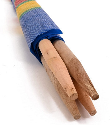 8 Pole Wooden Windbreak Beach Camping Windbreaker Sun Wind Shelter ...