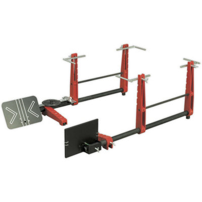 8" to 23.5" Laser Wheel Alignment Gauge - Toe In & Out Indicator Car ...