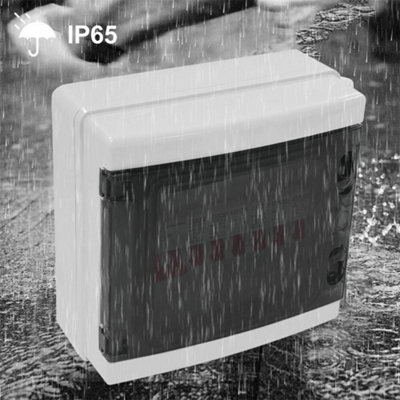 8 Way Consumer Unit Fuse Box 8 MCB Circuit Breakers Isolator Shed ...