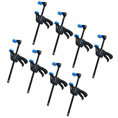8 x 150mm Mini Quick Release Ratchet Speed Clamp Spreader Bar Grip ...