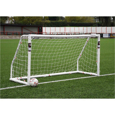 8 x 4 Feet Match Approved Football Goal Posts & Net - All Weather ...
