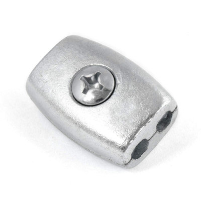 8 x 4 mm Egg Shape Rope Clip Clamp Fixing Loose Ends of Wire, Jute and ...