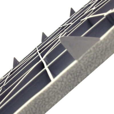 8 x Plastic Patio Stepping Stones - Weatherproof Concrete Effect Anti ...