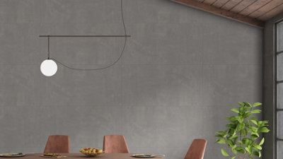 80 x Andesrock Grigio Stone Effect Matt Porcelain Indoor Wall & Floor ...