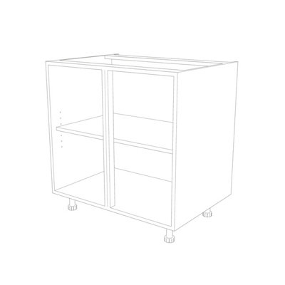 800mm Solid Birch Plywood Kitchen Base Unit