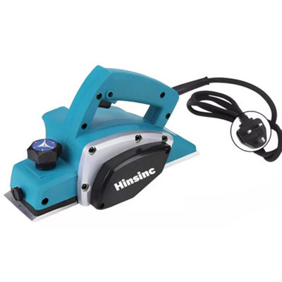 800W Portable Electric Wood Planer 3-1/4'' Hand Held Woodworking Power Tool