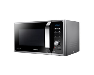 800Watts Compact Microwave LED Display Silver
