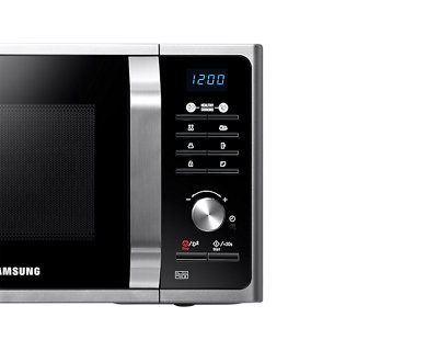 800Watts Compact Microwave LED Display Silver