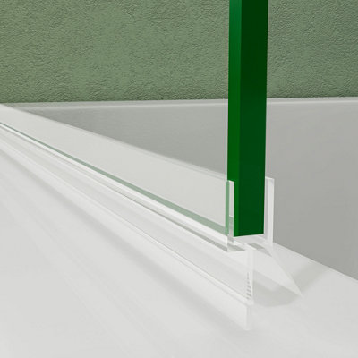 800x1400mm Chrome 180 degrees Pivot Bath Tub Shower Screen with 6mm ...