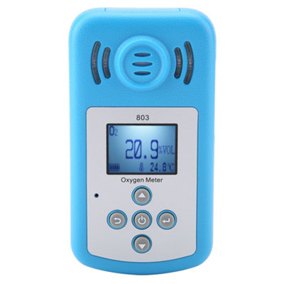 803 Blue Digital Display Oxygen Gas Leak Detector