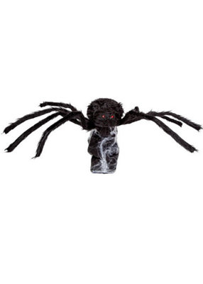 80cm Animated Jumping Spider - Jumpscare Halloween Prop- Sound ...