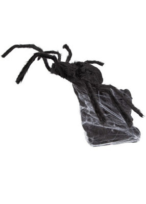 80cm Animated Jumping Spider - Jumpscare Halloween Prop- Sound ...
