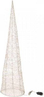 80cm Christmas Twig tree white with warm led lights indoor Christmas ...