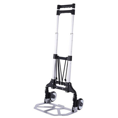 80KG Heavy Duty Lightweight Folding Hand Sack Trolley Industrial ...