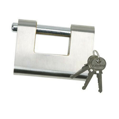 Shop 80mm Close Armoured Security Shutter Lock 12mm Shackle Diameter