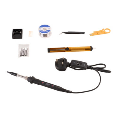 80W Adjustable Electric Soldering Iron Kits Set