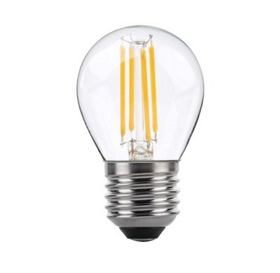 80w Equivalent LED Filament Light Bulb G45 Golf Ball E27 Screw 5.9w LED ...