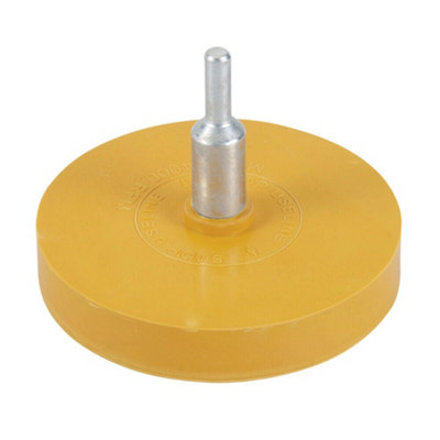 85mm Caramel Eraser Rubber Pad for Air & Power Drills 6mm Chuck ...