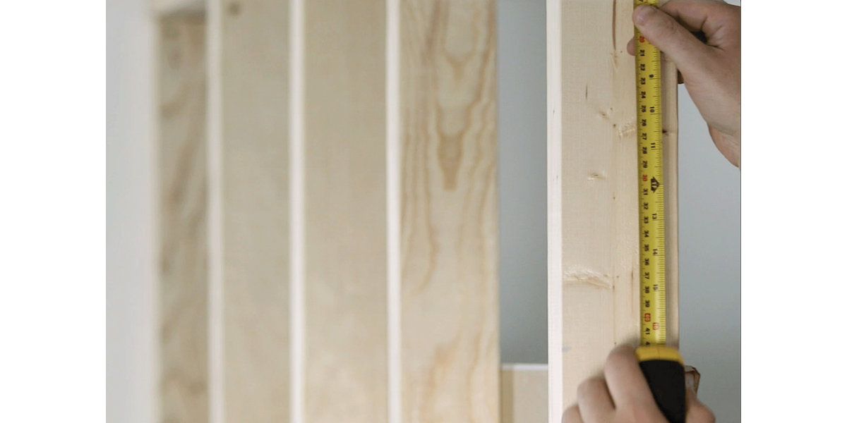 How to build a stud wall at B&Q