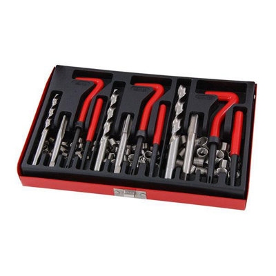88PC THREAD REPAIR KIT, HELICOIL SET SIZES M6, M8 & M10 (NEILSEN CT2739)