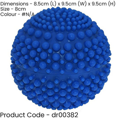 8cm Mini Soft Muscle Ball Roller - DOMS Relief Exercise Recovery Gym ...