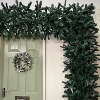 8ft (2.4m) Indoor Outdoor Artificial Christmas Tree Arch in Green