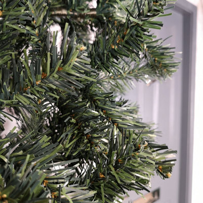 8ft (2.4m) Tall Premier Indoor / Outdoor Christmas Tree Arch in Green