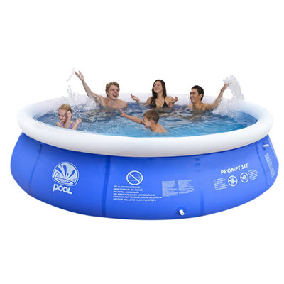 8ft Family Inflatable Paddling Pool - Garden Outdoor Quick Setup Pool