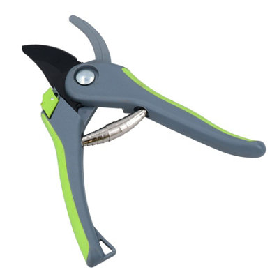 8in Spring Loaded Bypass Secateurs Garden Cutters Pruners Pruning Plant ...