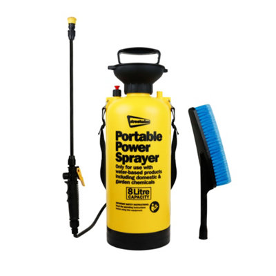 Portable power spray store