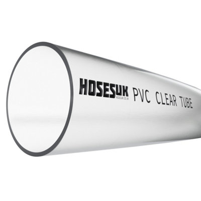 8mm 1 Metre PVC Clear Plastic Flexible Hose Pipe Tube Fuel Water Car ...