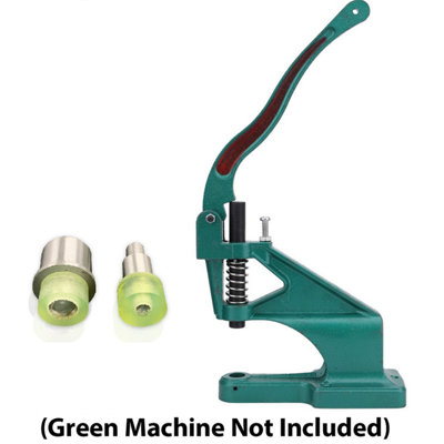 8mm Flat Diamante Rivets Setting Die Set for Green Machine Hand Press ...