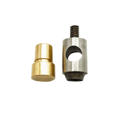 8MM GOLD BASE HOLE CUTTER, HOLE PUNCH DIE SET FOR BLUE HAND PRESS MACHINE