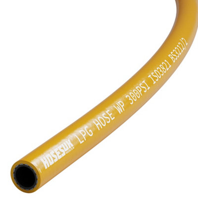 8mm ID LPG Hose - 4 Metres - Gas Hose Pipe, LPG Propane Pipe for BBQ ...