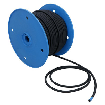 8mm Shock Cord 100m Reel Bungee Strap Elastic Rope Trailer Cover Tie Down