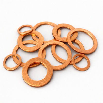 8MM X 12MM X 1MM - PACK OF 50 - DIN 7603 A - METRIC COPPER SEALING ...