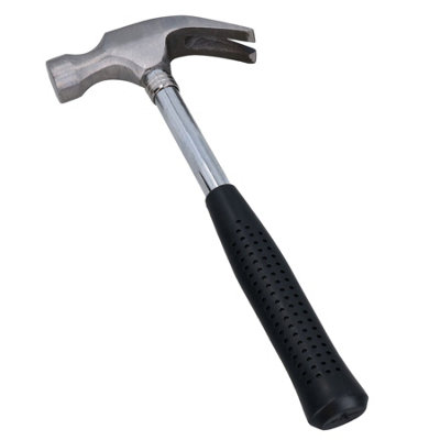 8oz Mini Claw Hammer with Tubular Rubber Handle Screw Nail Remover 10 ...