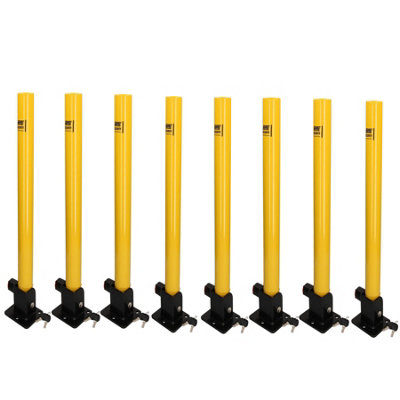 8pk Security Post Fold Down Retro Fit Integral Lock Caravan Trailers ...