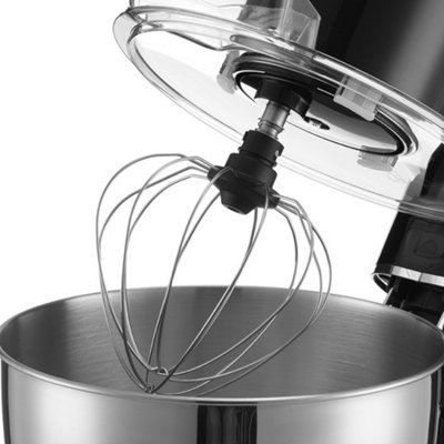 8QT/7.5L Food Grade Mixers Kitchen Electric Stand Mixer with Bowl Black ...