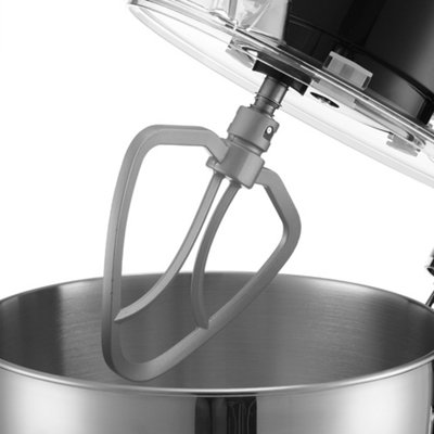8QT/7.5L Food Grade Mixers Kitchen Electric Stand Mixer with Bowl Black ...
