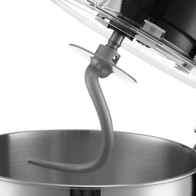 8QT/7.5L Food Grade Mixers Kitchen Electric Stand Mixer with Bowl Black ...