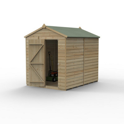 8x6 Apex Shed Beckwood Shed 25yr Guarantee Shiplap Pressure Treated ...