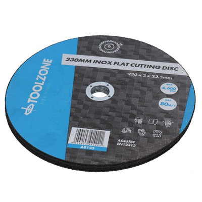 9" (230mm) Thin Stainless Steel Cutting Disc Angle Grinder Blade Cutter x 5