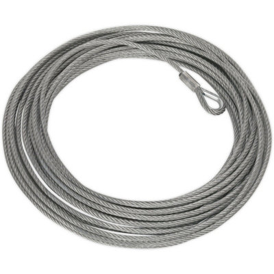 9.2mm x 26m Wire Rope - Suitable For ys09217 & ys09218 Self Recovery ...