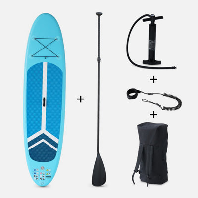 9.35FT Inflatable Stand Up Paddle Board - SUP kit with double-action ...