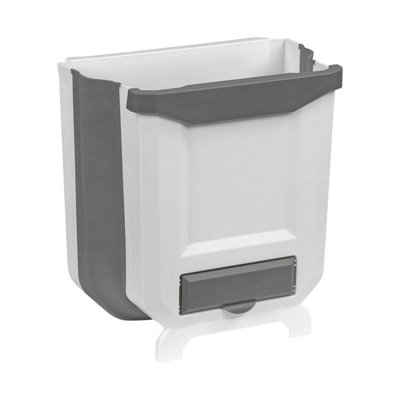 9 Litre Collapsible Home Recycle Trash Can - Hanging Trash Can - Easy ...