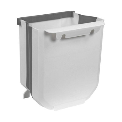 9 Litre Collapsible Home Recycle Trash Can - Hanging Trash Can - Easy ...