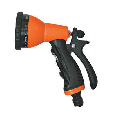 9 Pattern Spray Gun 1/2" Inch Quick Connect To 3/4" Inch BSP Connection ...
