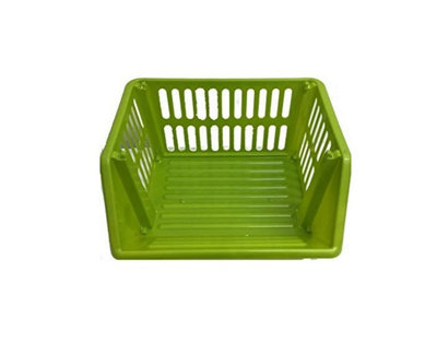 9 Tier Multi-Purpose Plastic Stacking Storage Basket Stackable Shelves ...