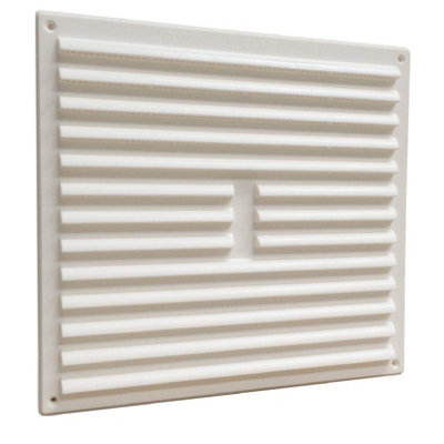 9" x 9" Extendable Combination Cavity Wall Sleeve Vent with Brown Air ...